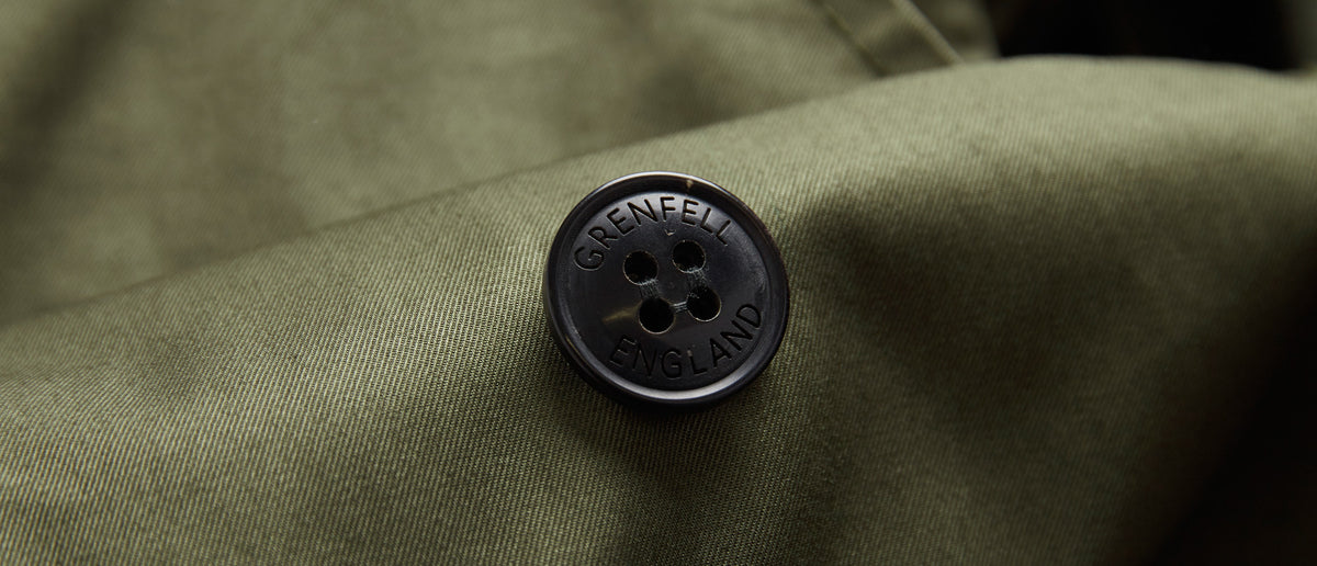 Despatch Riders Coat Grenfell Cloth Green